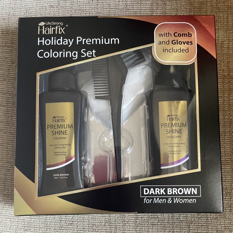 Brand New Auth Hairfix Holiday Premium Coloring Set / Daily Essential ...