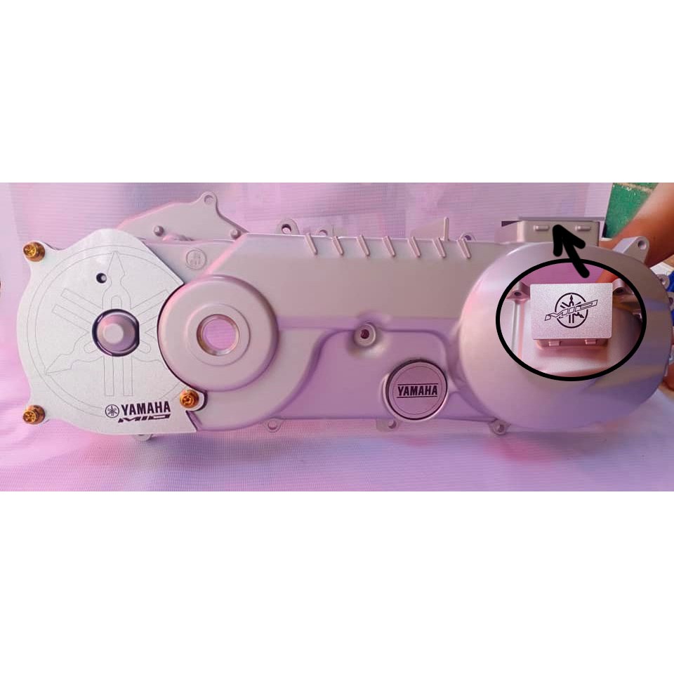 NOUVO ACRYLIC PULLEY COVER AND TOP COVER SET | CRANKCASE (Hindi Kasama ...