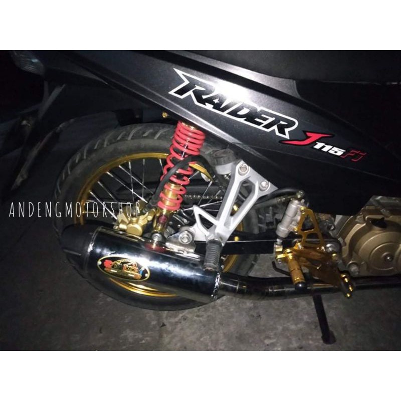 Raider J 115 Fi Taikom Chicken Power Pipe Legit Thailand Made Shopee 