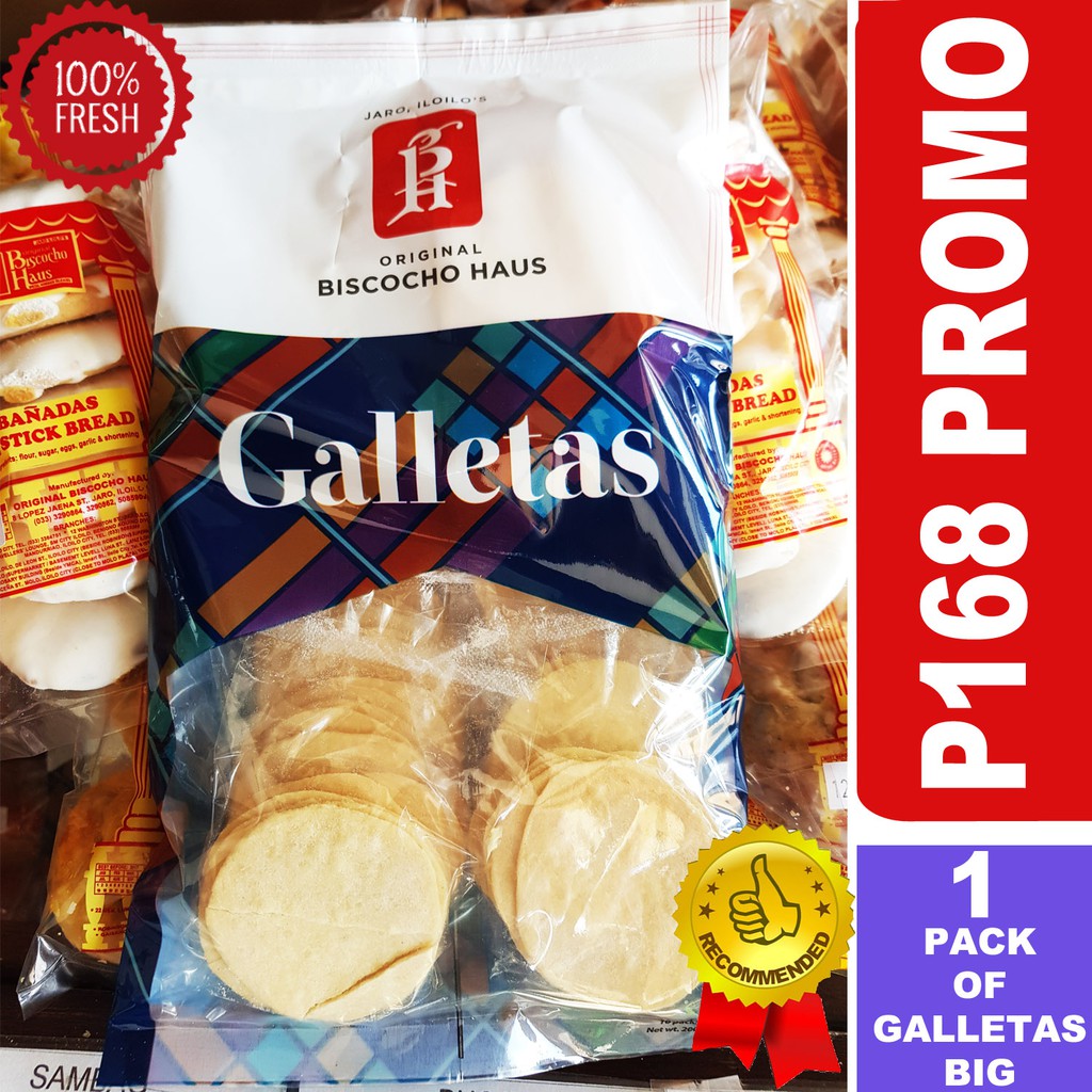 1 Pack Galletas Big Iloilo Original Biscocho Haus Best Seller ...