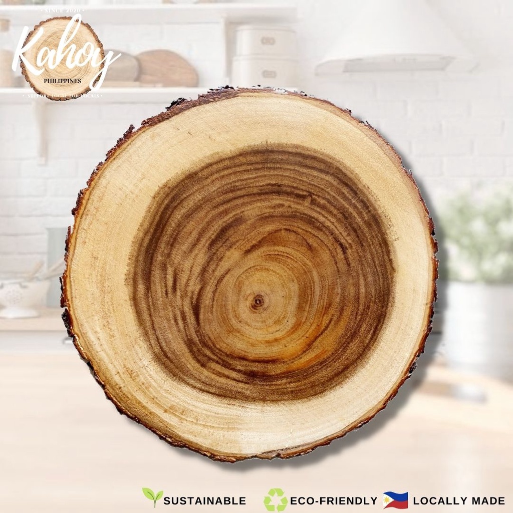 KAHOY Acacia Log for Dessert Display/ Cake Stand/ Wooden Log/ Dessert ...