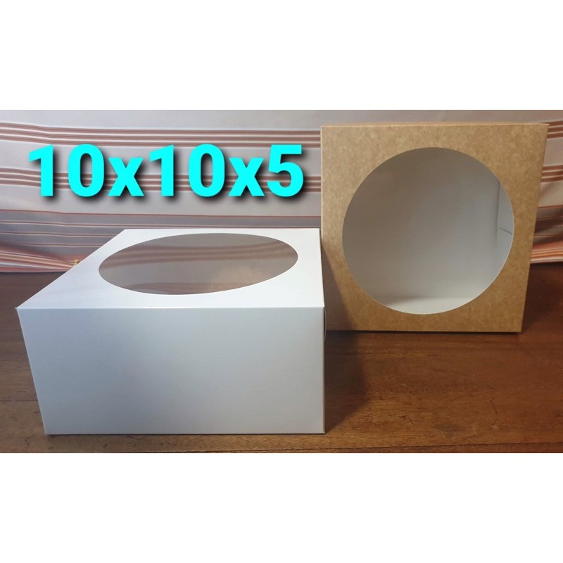 10x10x5 cake box (20 pcs per pack) | Shopee Philippines