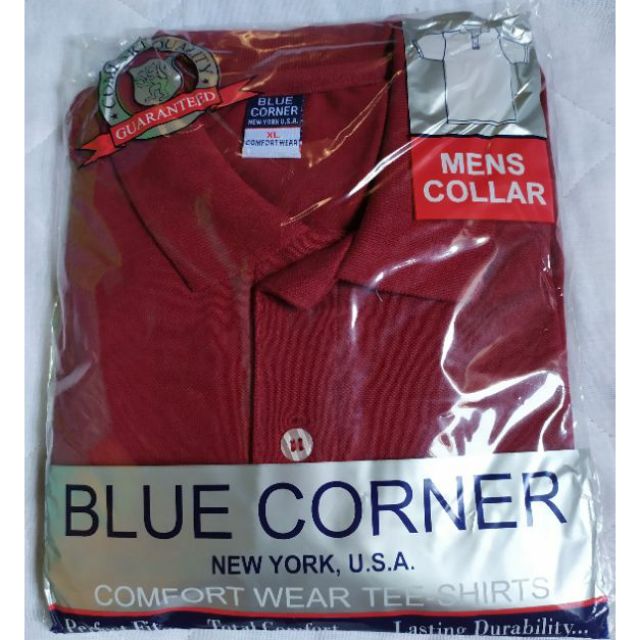Blue Corner Polo Shirt for Men - Red wine (Maroon) | Shopee Philippines