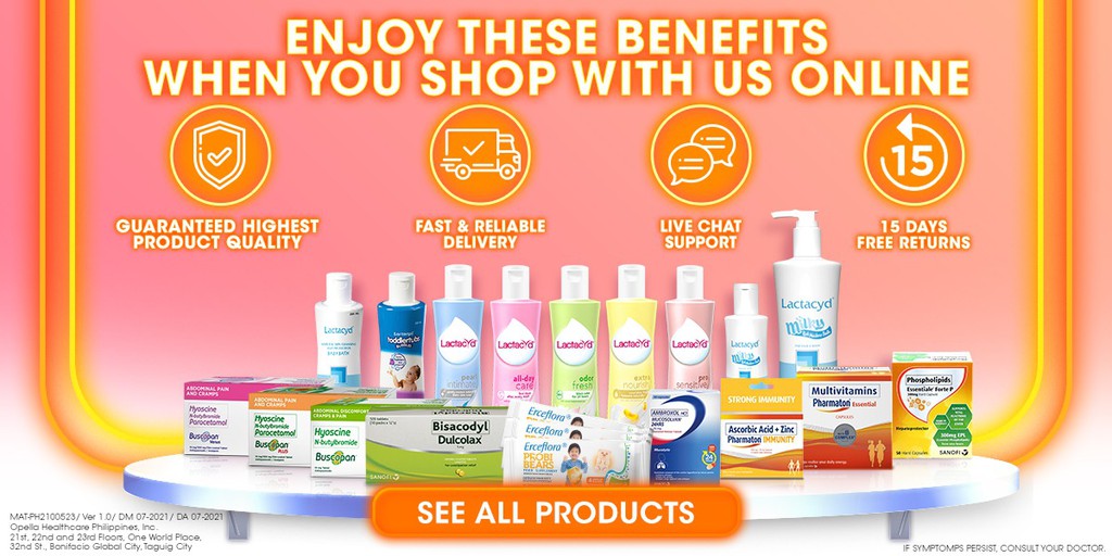 Sanofi Official Store, Online Shop | Shopee Philippines