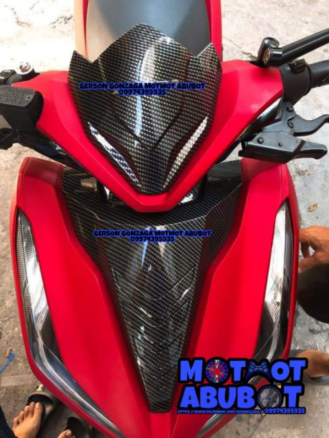 Honda Click v2 Visor Front Cover | Shopee Philippines