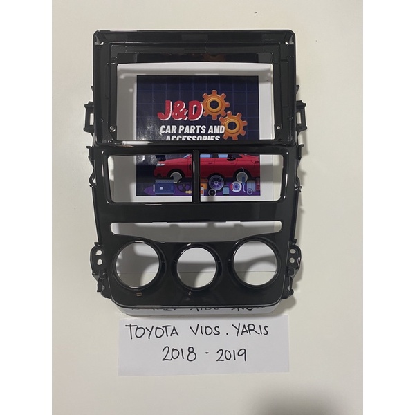 TOYOTA VIOS 2018 2019 2020 HEAD UNIT/ STEREO Frame PANEL | Shopee ...