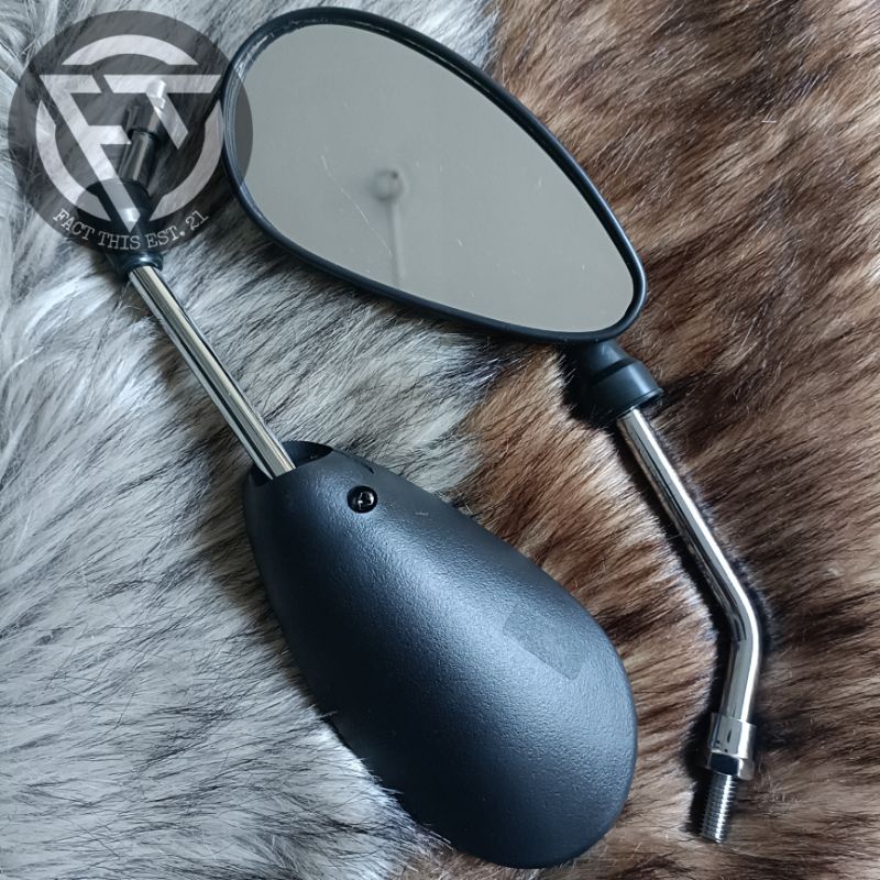 SUZUKI Raider150 R150 side mirror Stock stem Chrome small thread 10mm ...