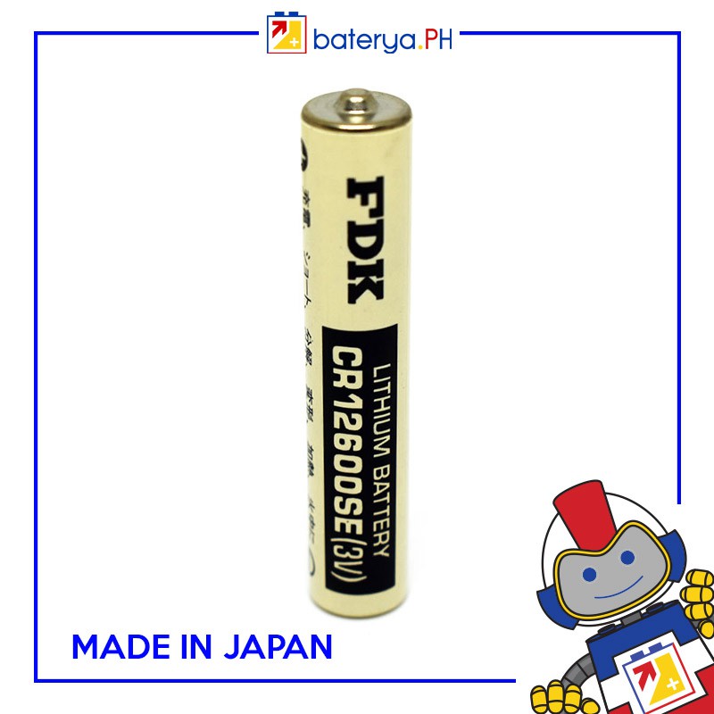 Plc Battery FDK CR12600SE 3V Lithium Battery | Shopee Philippines
