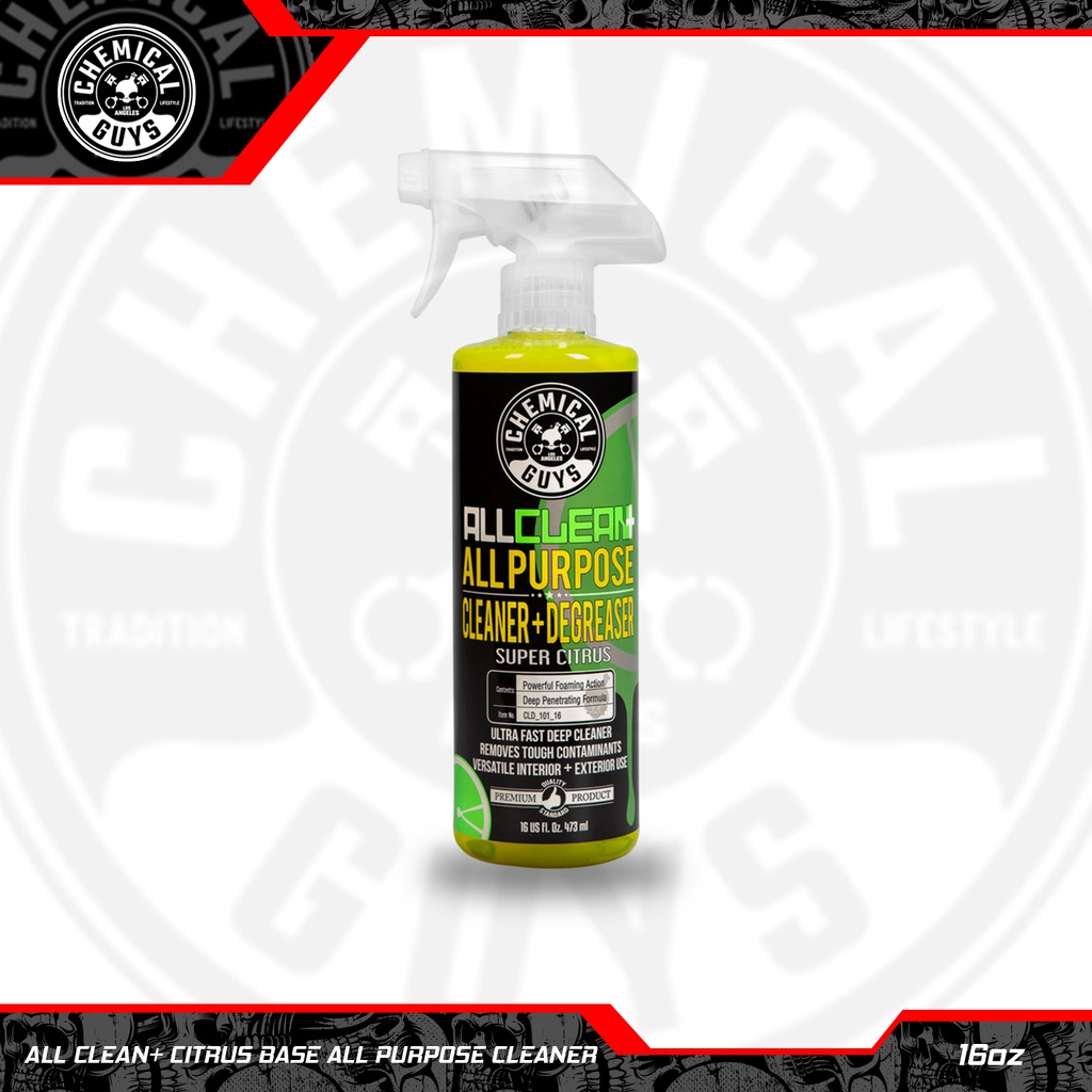 Chemical Guys All Clean+ Citrus Base All Purpose Cleaner (16 Fl. Oz ...