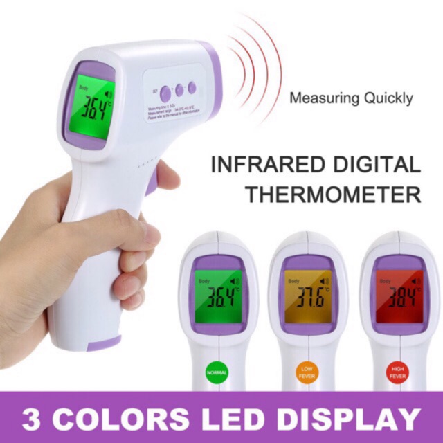 [Ready to ship] Thermal Scanner Non-Contact Thermometer 3 color screen ...