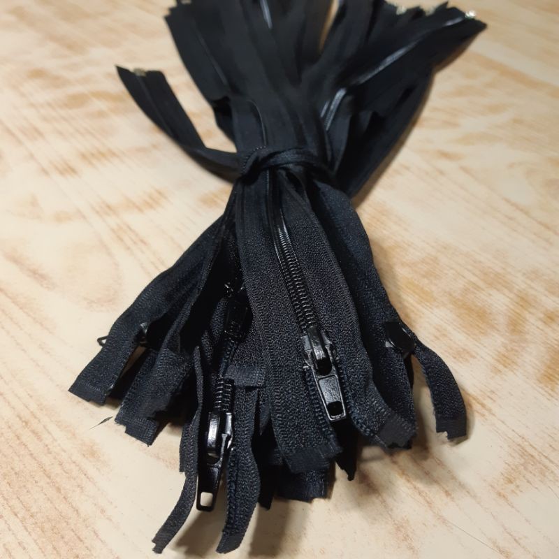 PER DOZEN Separable Jacket color BLACK Zipper size 16 and size 18 sold per dozen (12 and 14 each ...