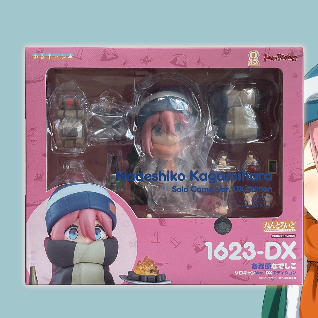 MISB Nendoroid Nadeshiko Kagamihara Solo Camp Ver. DX Edition | Shopee ...
