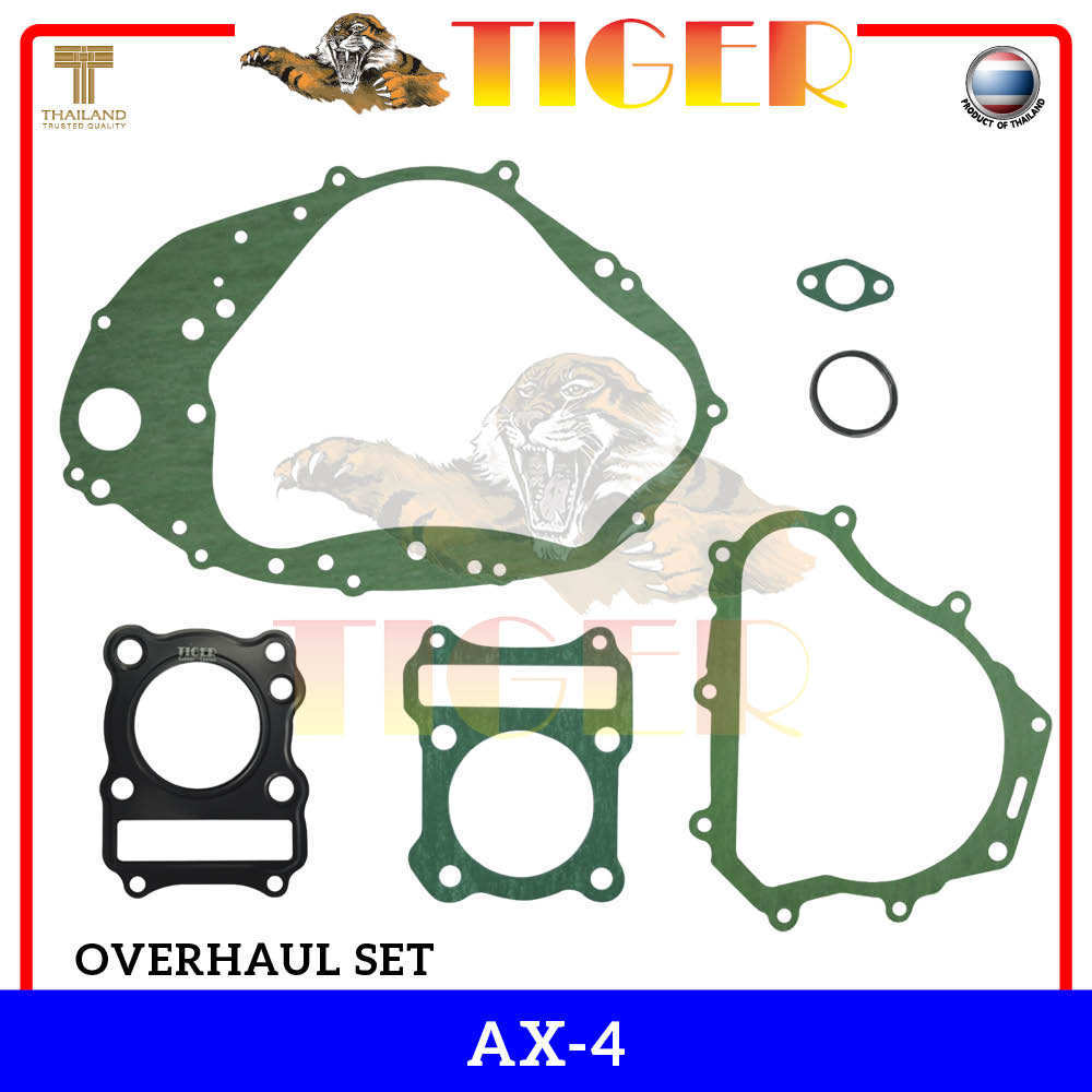 TIGER AX-4 Complete Overhauling Gasket Set (100% Made in Thailand ...