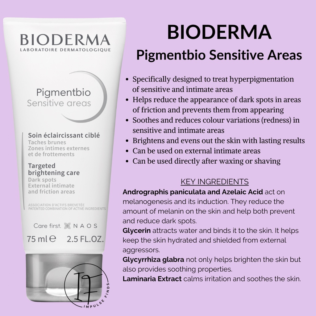 Bioderma Pigmentbio Sensitive Areas 75ml | Shopee Philippines