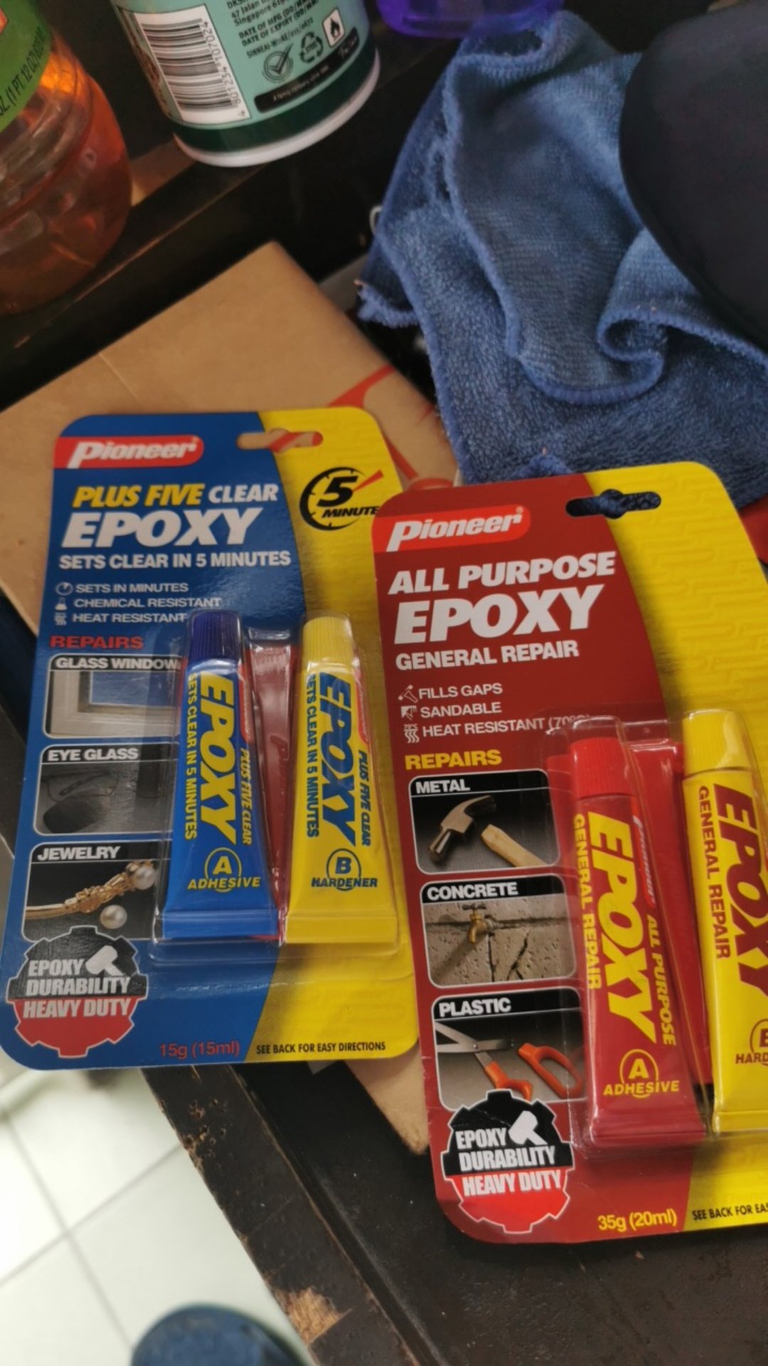 Pioneer Plus Five Clear Epoxy 15g Tube | Shopee Philippines