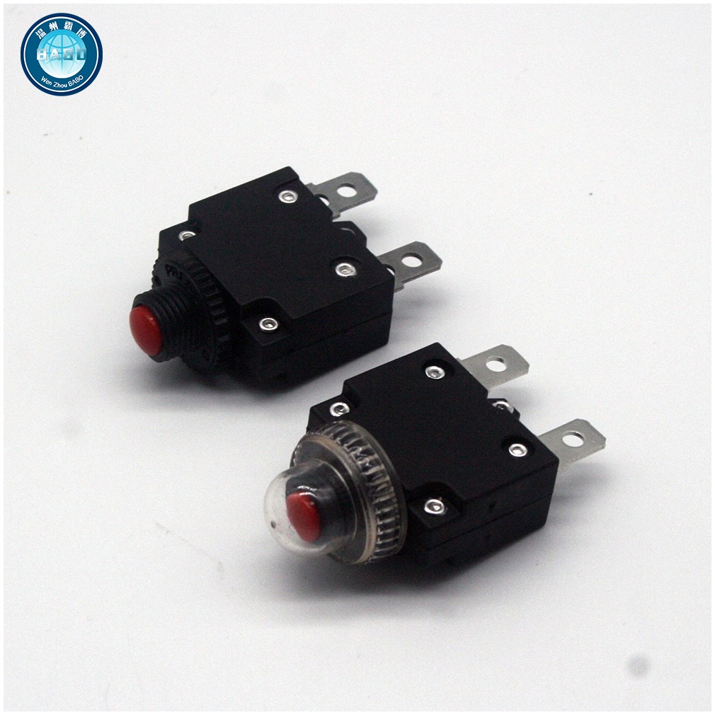 Overload and disarm circuit breaker, switch switch for overload ...