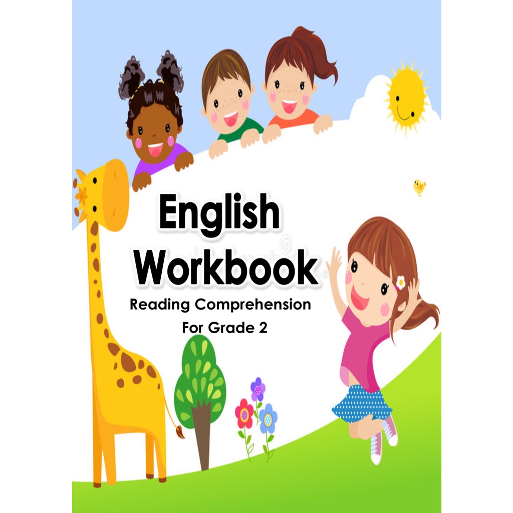 GRADE 2 ENGLISH WORKBOOK Reading Comprehension 76 PAGES Shopee