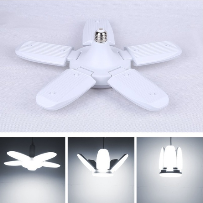 WELOVE-High Quality of 55W Led Deformable Fan Bulb Blade Lamp (5blade ...