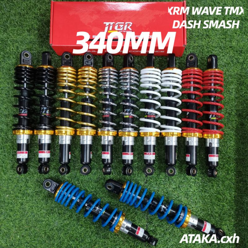 TTGR REAR SHOCK 340MM FOR WAVE XRM TMX DASH SMASH | Shopee Philippines