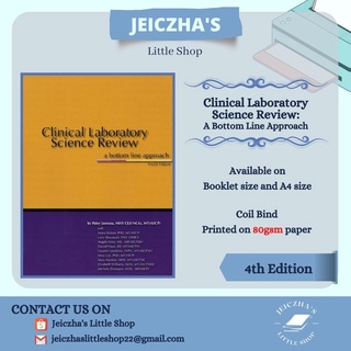 CLINICAL LABORATORY SCIENCE BY CIULLA (MEDTECH REVIEWER) presyo ₱875