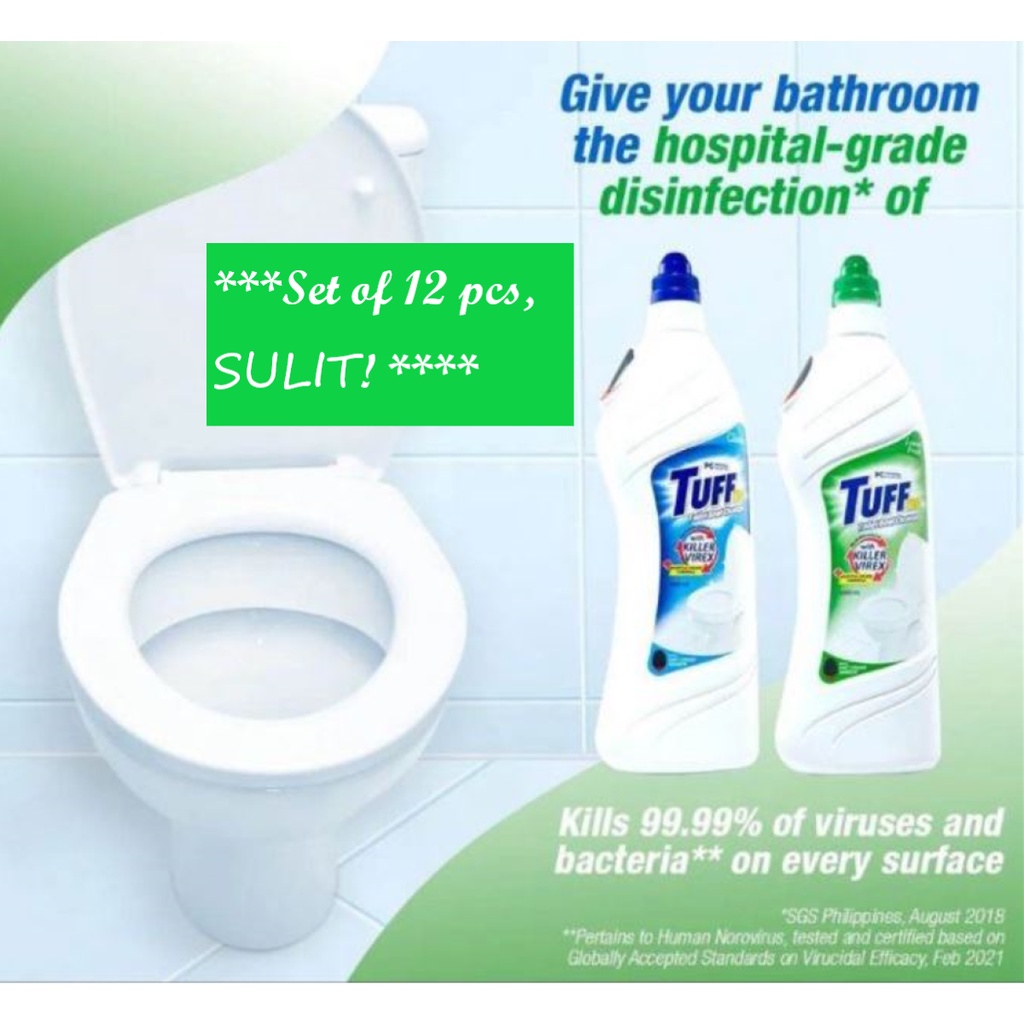 PERSONAL COLLECTION Tuff TBC TOILET BOWL CLEANER 1000ml SET of 12pcs ...