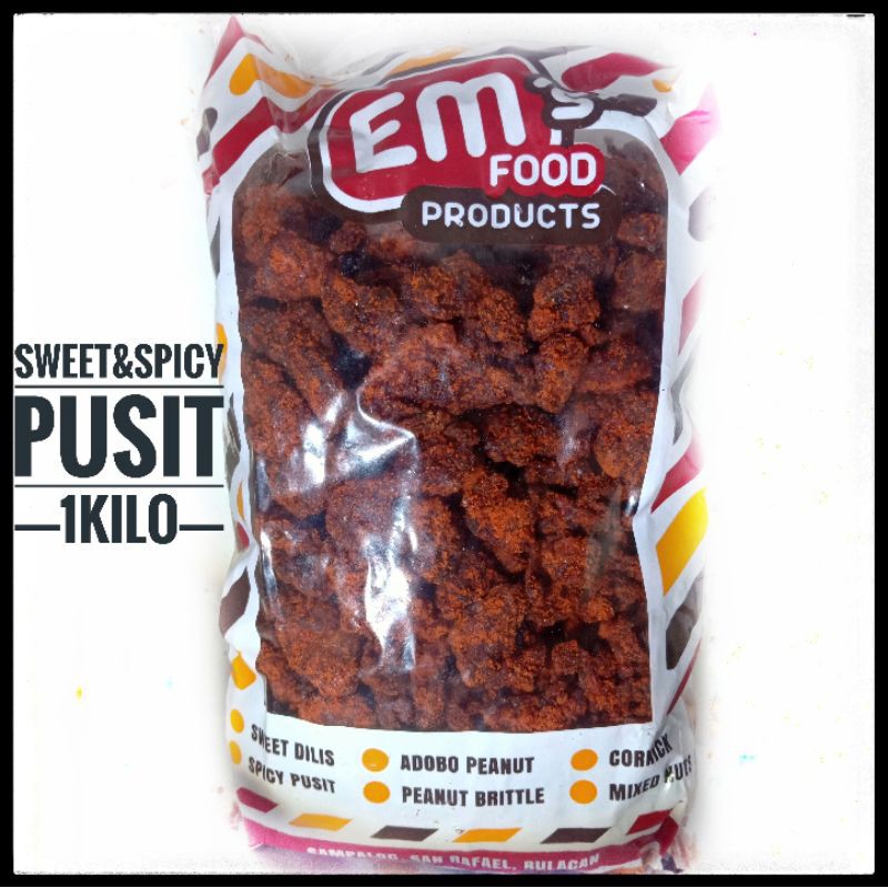 Sweet and Spicy Pusit 450g and 1 kilo | Shopee Philippines