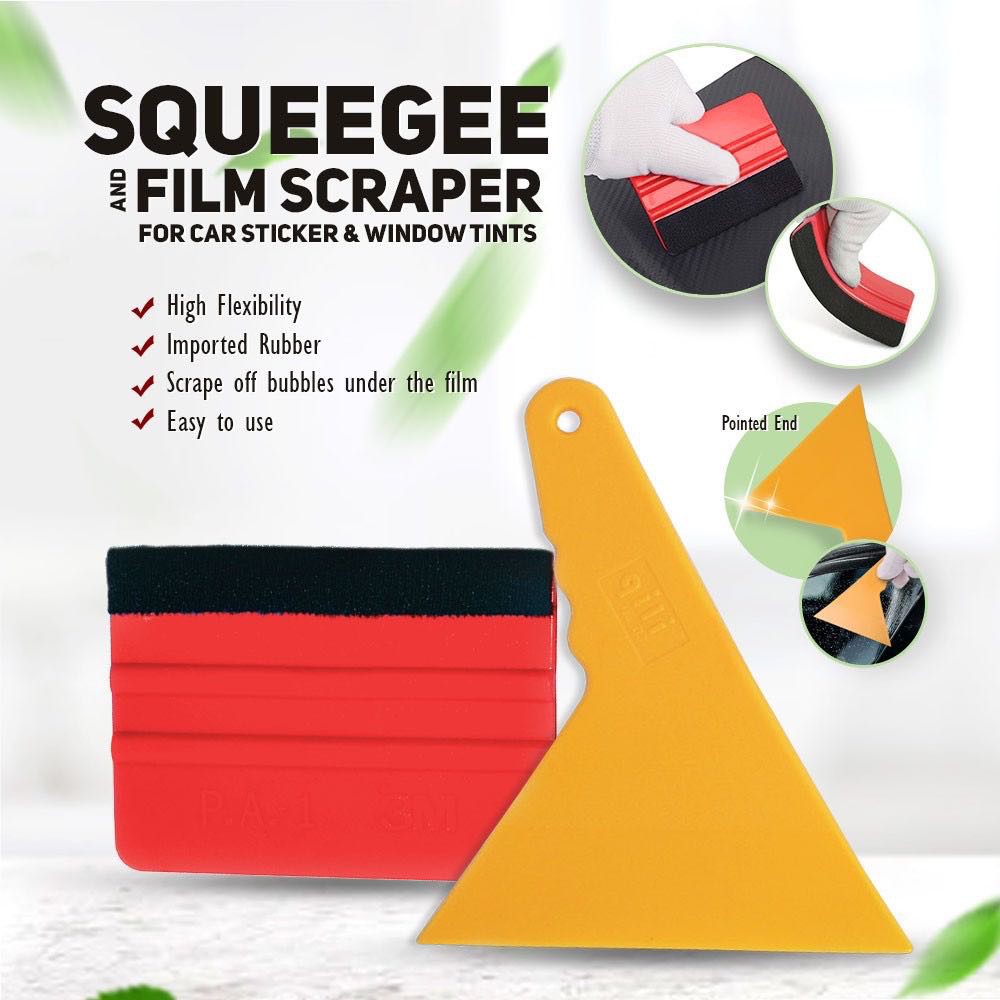 SQUEEGEE / SCRAPER FOR CAR STICKER | Shopee Philippines