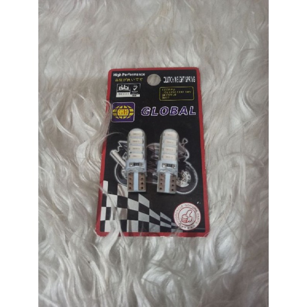 T10 LED PARK LIGHT JELLY TYPE PEANUT BULB FOR CAR AND MOTORCYCLE (1 ...