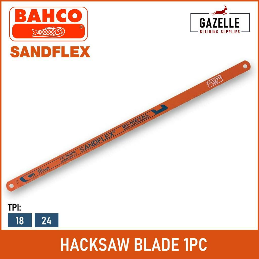 Bahco Sandflex Bi-Metal Hacksaw Blade 18TPI 12" 300mm Original - 1 Pc ...