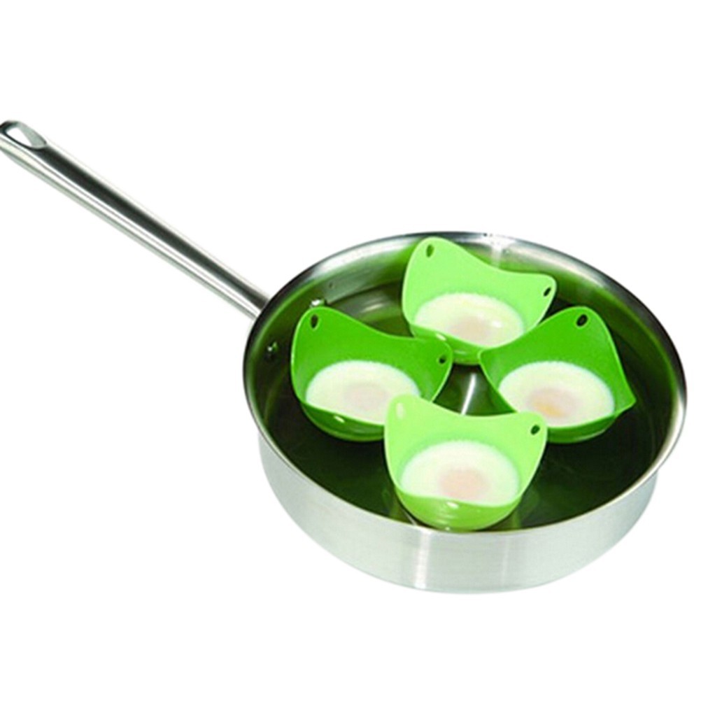 Silicone Egg Poacher Cook Poach Pods Cookware Baking Cup | Shopee ...
