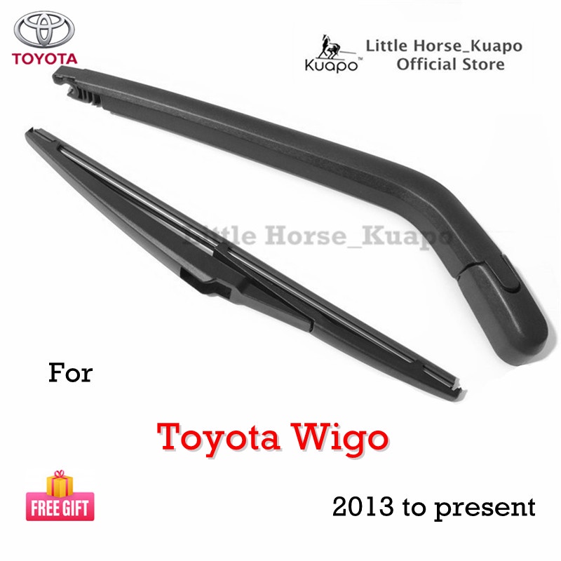 (Original) Toyota Wigo Rear Wiper Assembly Set for 2013 to 2022 model ...