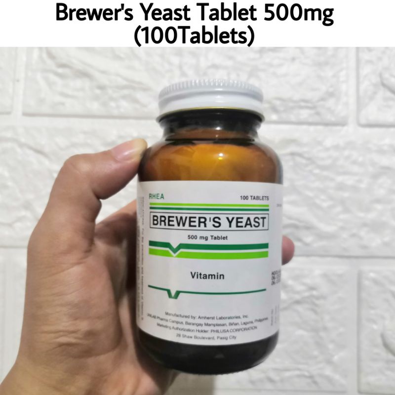 BREWER'S YEAST 500mg 100Tablets (Rhea) | Shopee Philippines BREWER'S YEAST 500mg 100Tablets (Rhea) | Shopee Philippines
