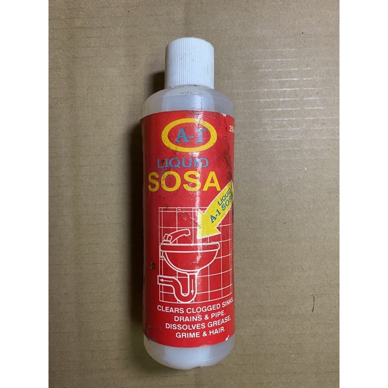 Liquid Sosa 250ml (Clears Clogged Sinks / Pang Alis Bara) | Shopee ...