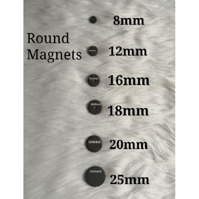 Round Magnets 10 piece per pack | Shopee Philippines