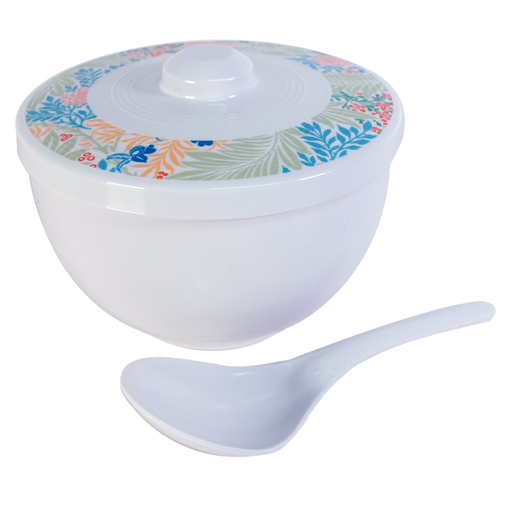 Bestware Akira Rice Bowl with Cover and Spoon | Shopee Philippines