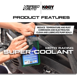 KOBY RADIATOR COOLANT / SUPER COOLANT 500ML MOTO RACING UNIVERSAL FOR ...