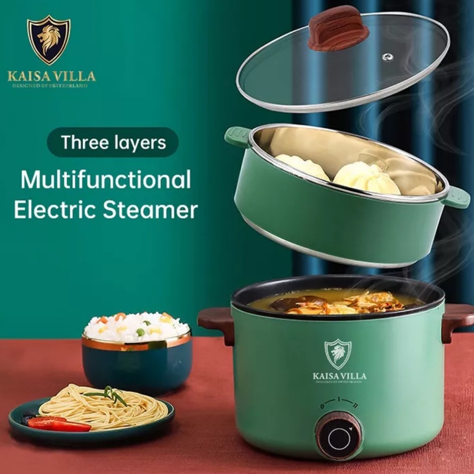 800W 2.5L Electric Steamer Multi-function Electric Cooker Rice Cooker ...