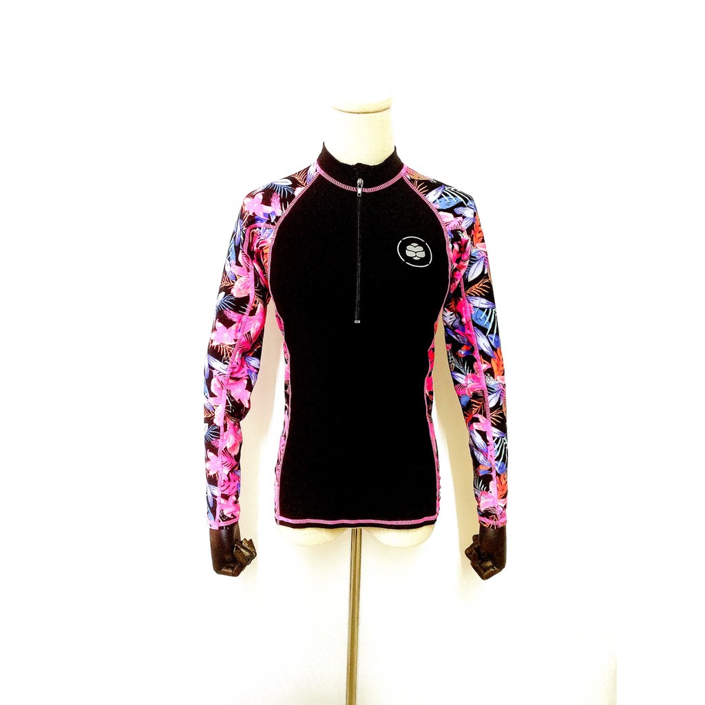 Safiya Rashguard Swimsuit Plus size Dri-fit Spandex Swimwear | Shopee ...