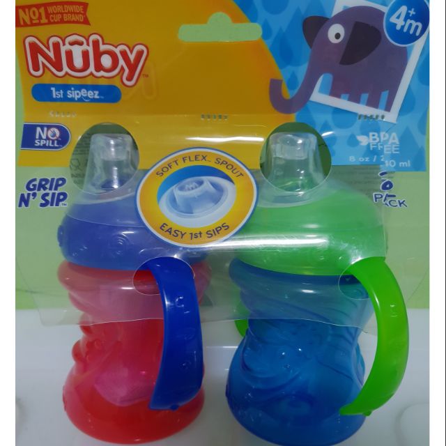 Nuby First Sipeez Grip N' Sip (4+months) | Shopee Philippines