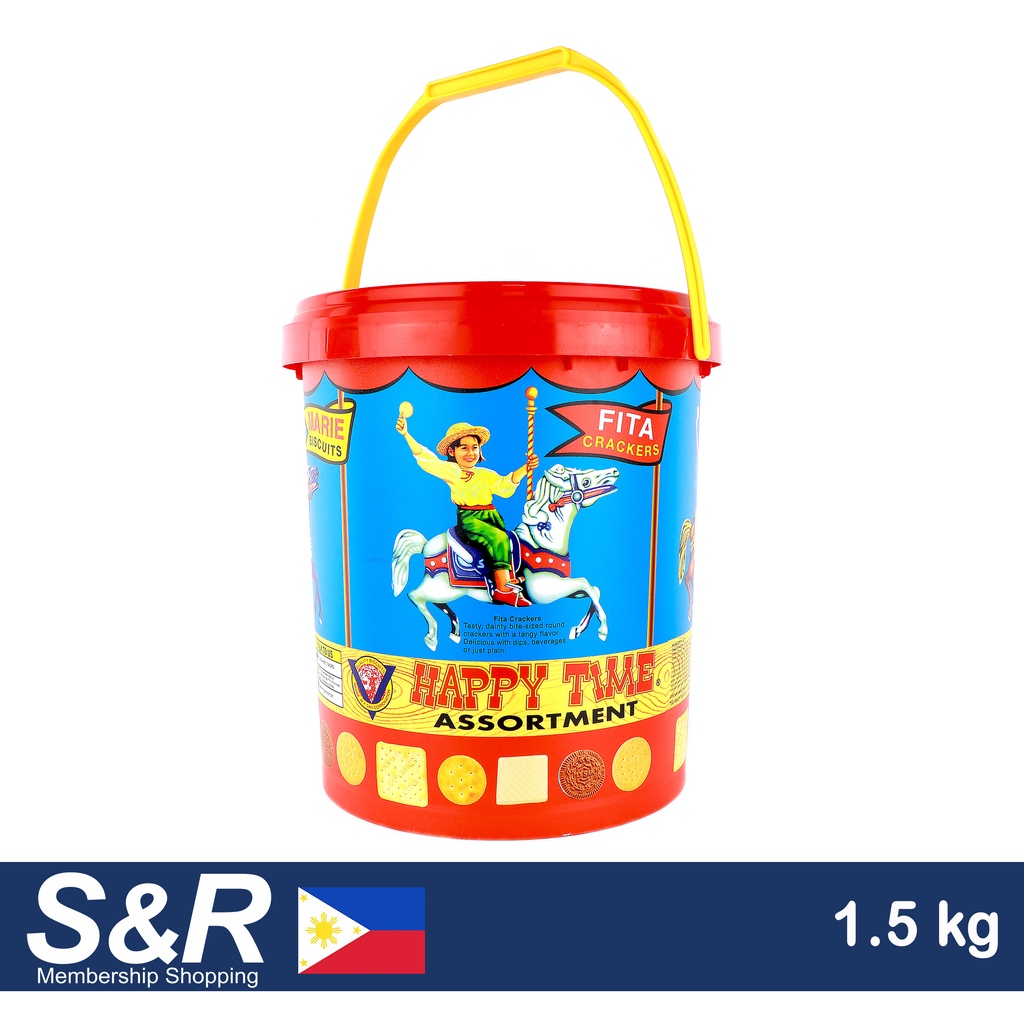 M.Y. San Happy Time Assortment Biscuits 1.5kg | Shopee Philippines