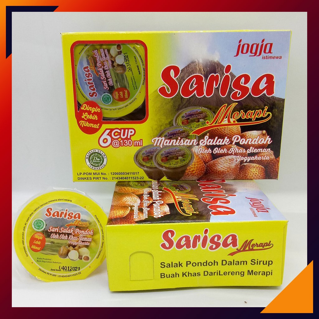 Candied Salak Pondoh Sarisa Merapi 130ml | Shopee Philippines
