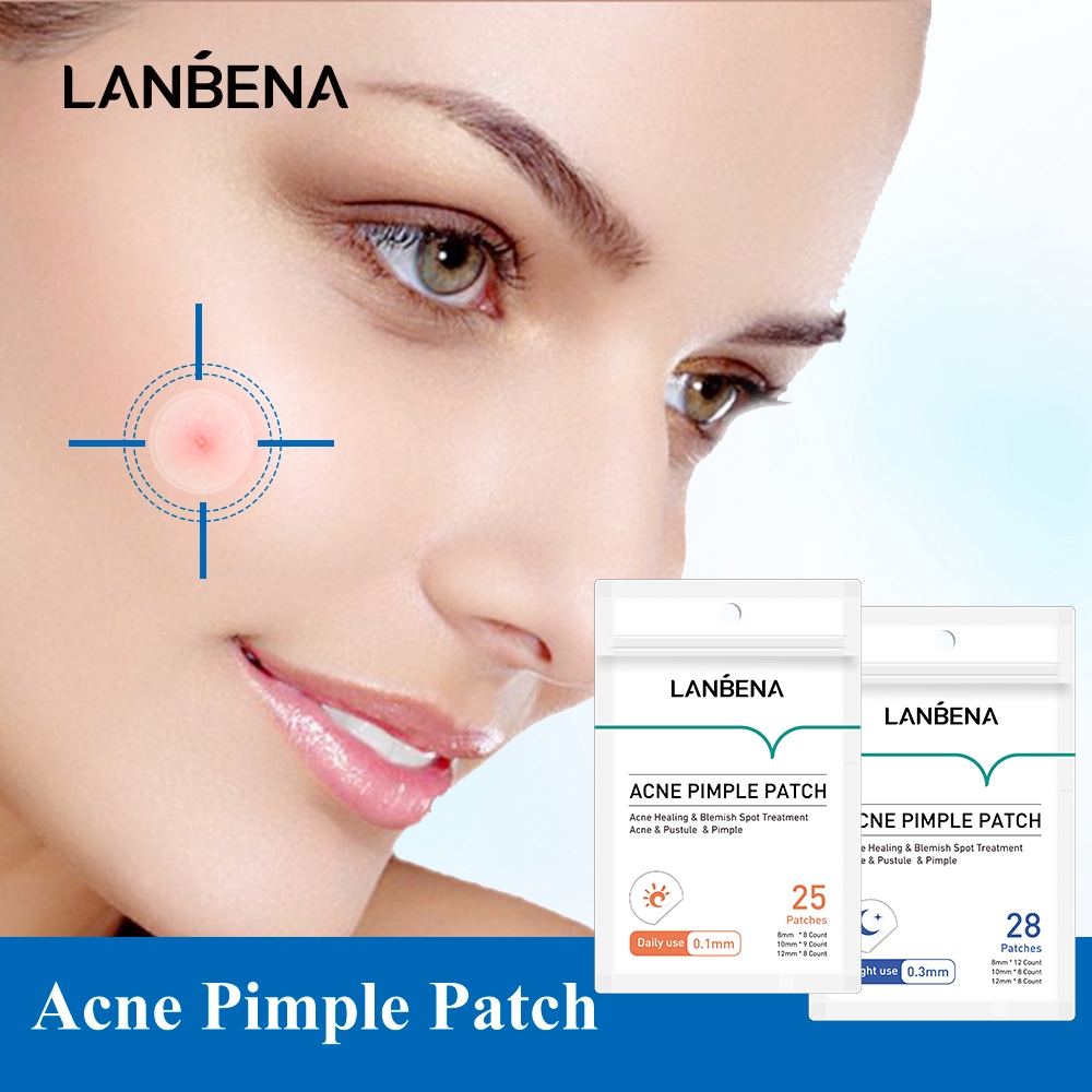 LANBENA Acne Pimple Patch Daily Use +Night Use Invisible Acne Stickers ...