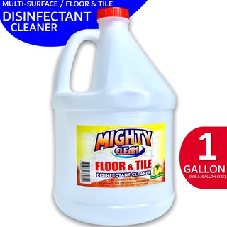 Mighty Clean Disinfectant Cleaner Floor & Tile Multi-surface 1 GALLON ...