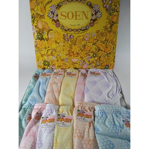 Original SOEN ladies bikini panty (BCI) 12pcs/1 dozen per box(RANDOM ...