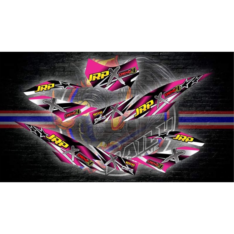 Honda Xrm 125 Trinity Decal stickers (Jrp New Design) | Shopee Philippines