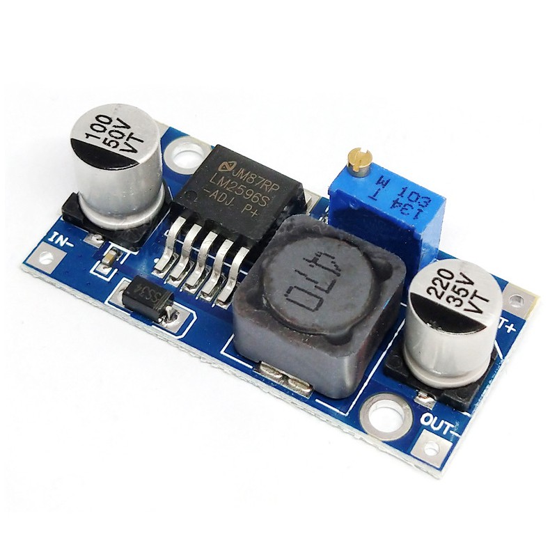 LM2596s DC-DC Step down Power Supply Module 3A Adjustable Buck Module LM2596 Voltage Regulator ...