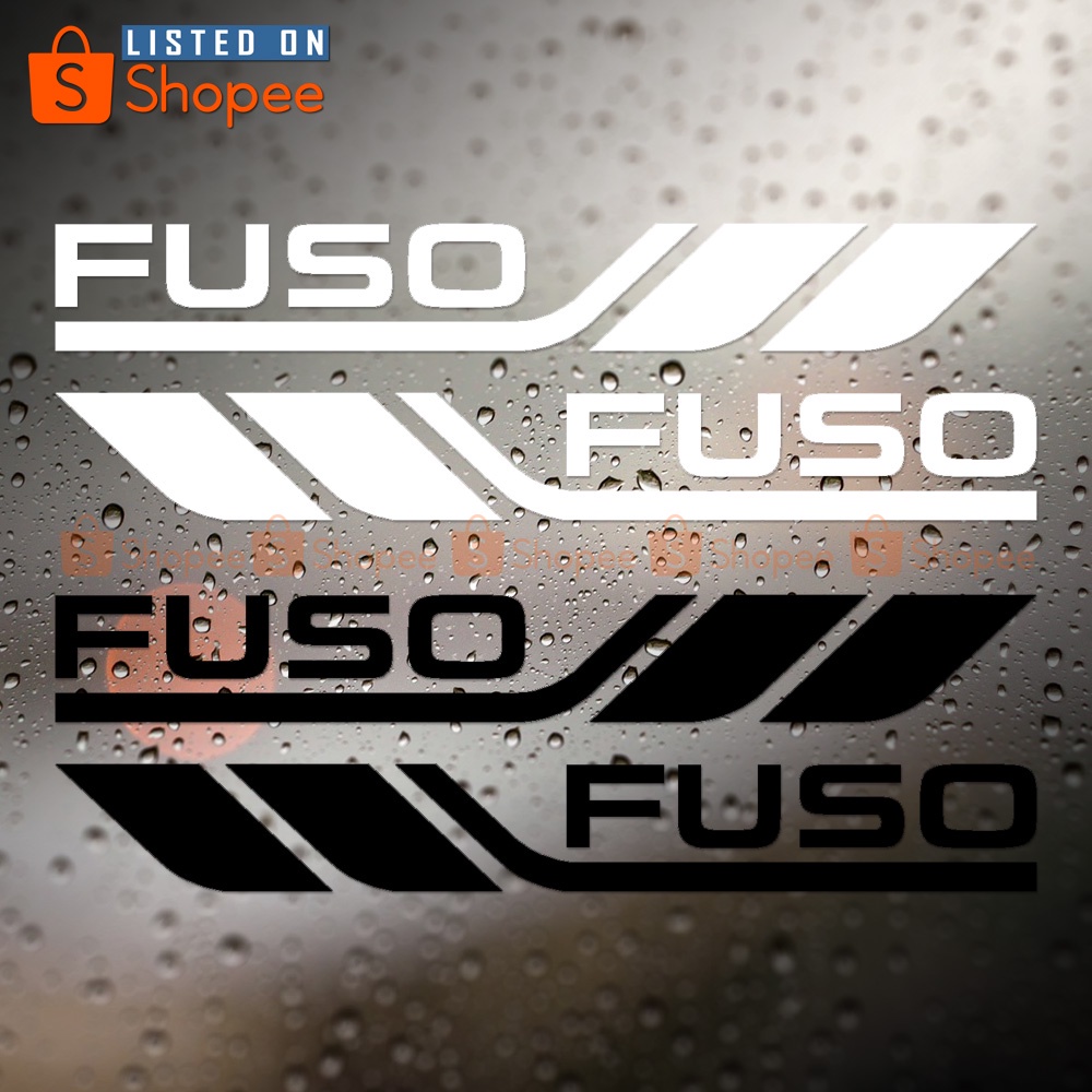 Stickers | 2x Mitsubishi Fuso Canter | Racing | Decals | Stripes ...