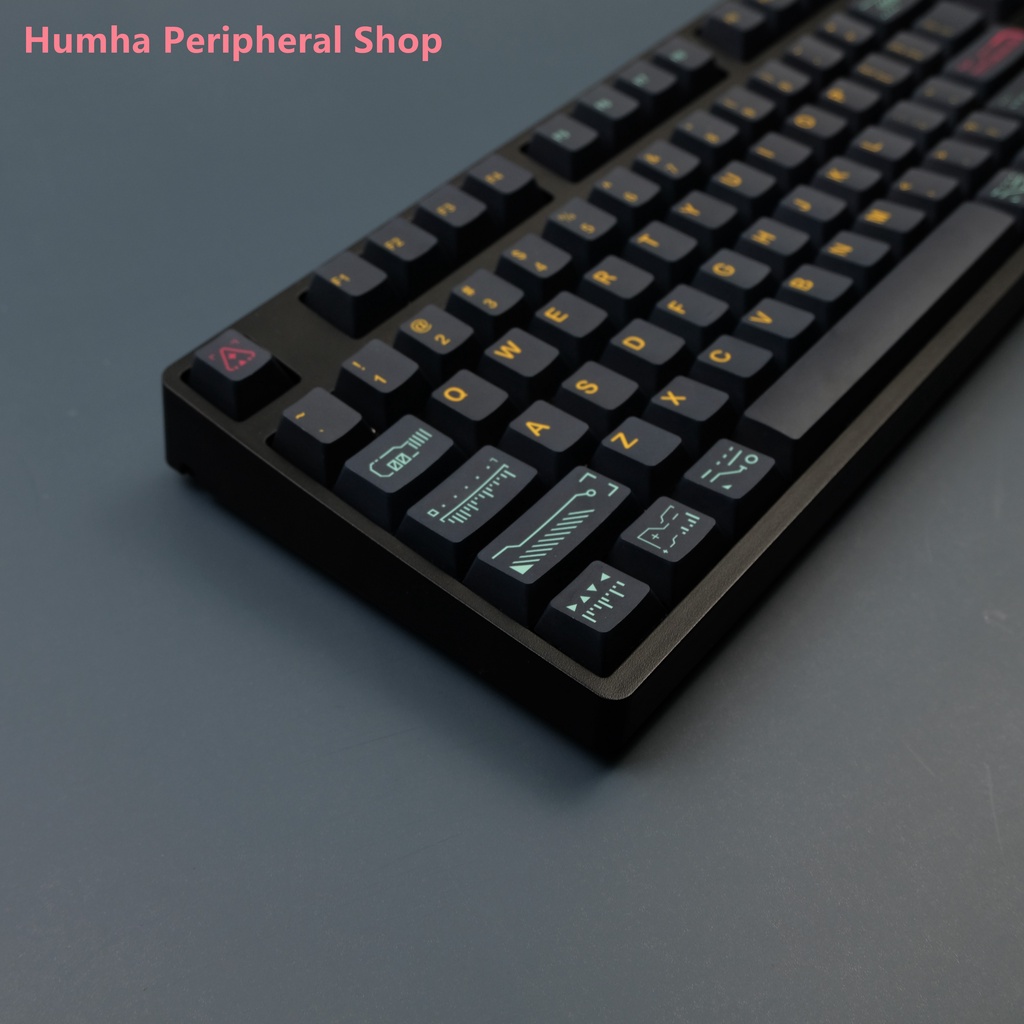 Humha Awaken keycap 140 keys PBT material Dye-Sublimation Cherry ...