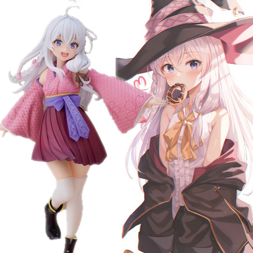 20cm New Elaina PVC Action Figure Anime Wandering Witch The Journey of ...