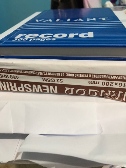 Newsprint paper Short Long 52gsm 480 sheets | Shopee Philippines